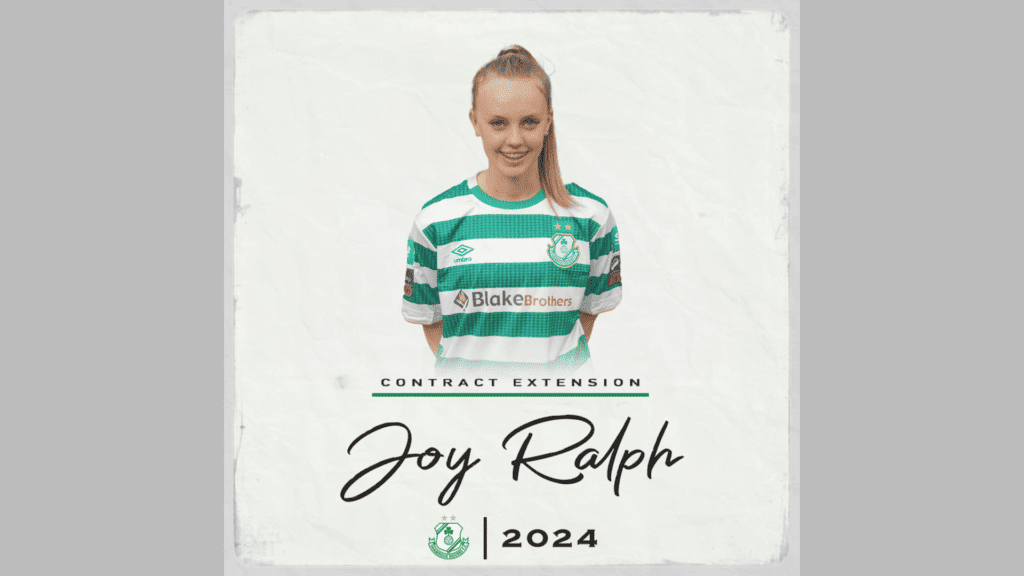 Joy Ralph re-signs! 3 January 2024